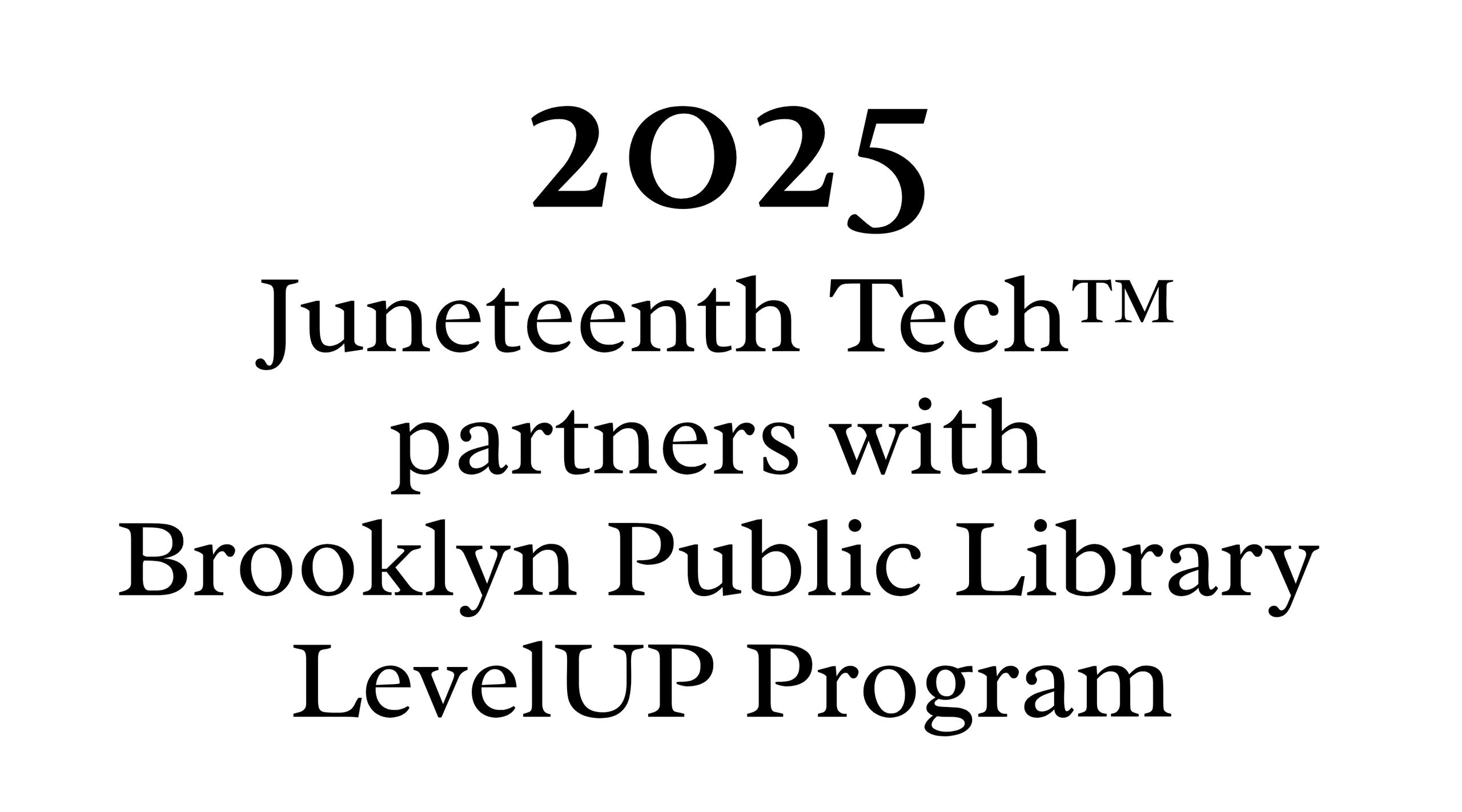 Juneteenth Tech